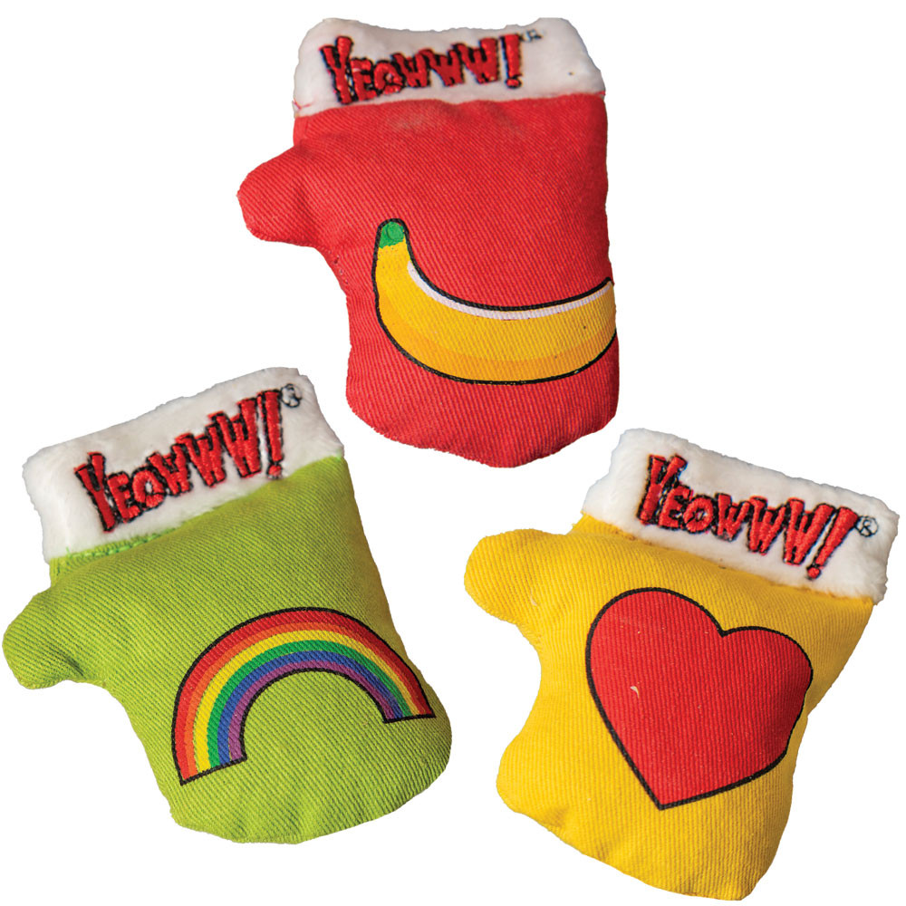 Kitten Mittens 3-pack - Yeowww! Catnip