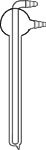 Condenser, Cold Finger, Bulb Top - Tudor Scientific Glass