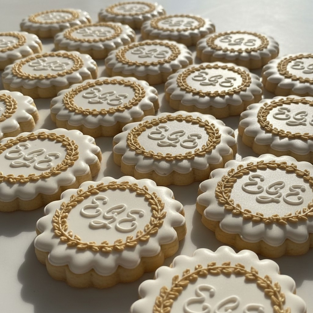 Assorted Butterfly Cookie Set - 12 per Tray