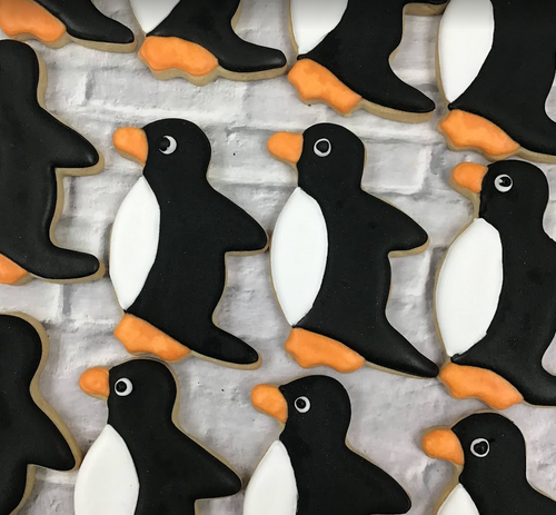 Penguin 9x13 Gift Platter| Elegant Desserts NY