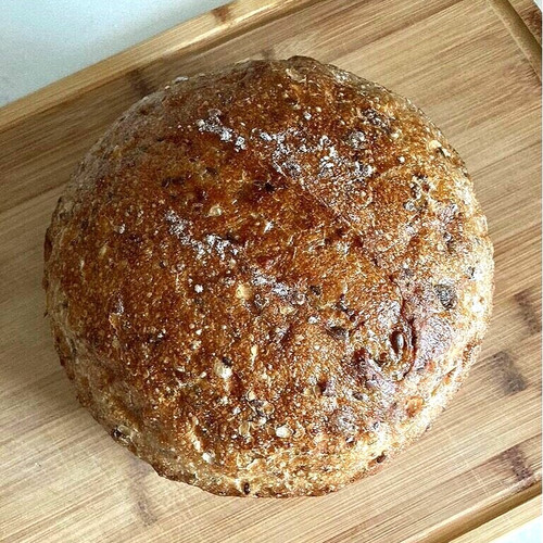 Shabbos Large Round Multigrain Sourdough Pack-2 Pcs| Elegant Desserts NY