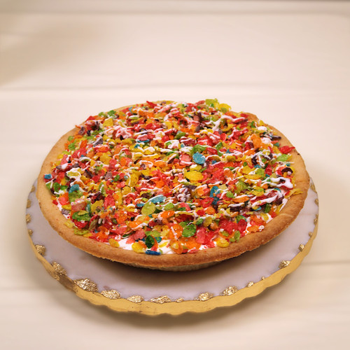 8" Crumble Frozen Dessert Pie - Fruity Pebbles - Elegant Desserts NY