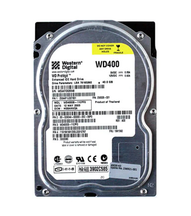 WD Protege 40GB 5400RPM EIDE Hard Drive WD400EB 3.5-Inch