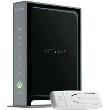 Netgear WNB2100 Wireless-N Router and USB Adapter Kit