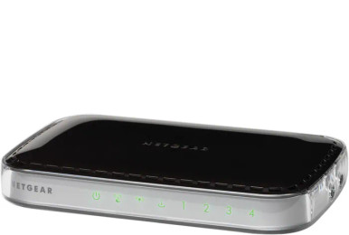 Netgear WNR1000-100PES RangeMax N150 5-Port Wireless Router