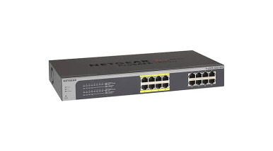Netgear Prosafe JGS516PE 16-Port PoE+ Gigabit Ethernet Switch