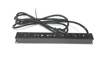 APC 1920VA 120V 20A PDU AP9564 10 NEMA Outlets 1U Rackmount