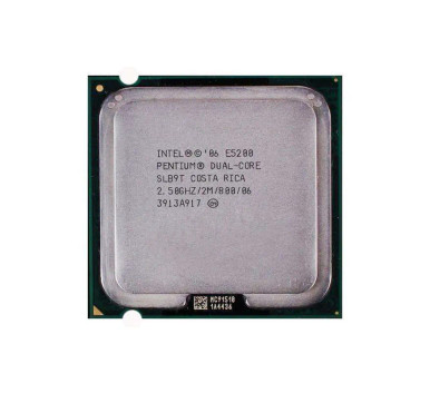 Intel Pentium E5200 Dual-core 2.50GHz SLB9N LGA775 Processor