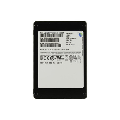 Samsung PM1633a 3.8TB TLC SAS 12Gb/s SSD MZILS3T8HMLH-00007