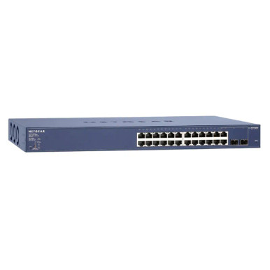 Netgear GS724TP-100AUS PoE Managed Gigabit Ethernet Switch