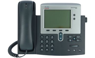 Cisco CP-7942G Unified IP Phone 2 x Ports 10/100Base-T Dark Gray