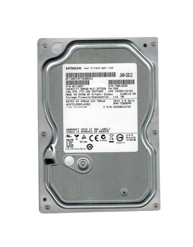 HGST CinemaStar 7K1000.C 500GB 7200RPM SATA HDD - HCS721050CLA362