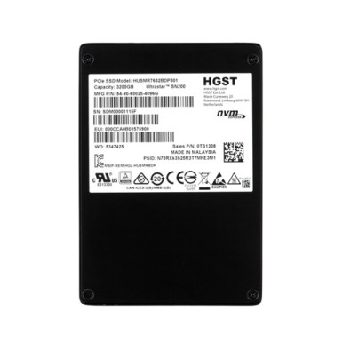 HGST Ultrastar SN200 3.2TB PCIe NVMe SSD HUSMR7632BDP301