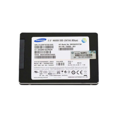 Samsung SM863 960GB SATA 6Gb/s SSD MZ7KM960HMJP-000H3