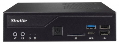 Shuttle XPC Slim DH310S Barebone PC PIB-DH310S001