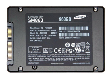 Samsung SM863 960GB MLC SATA 6Gbps SSD - MZ7KM960HAHP00005
