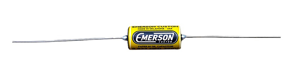 Emerson Custom Paper In Oil Tone Capacitor 0.022uf 300v - Yellow ...