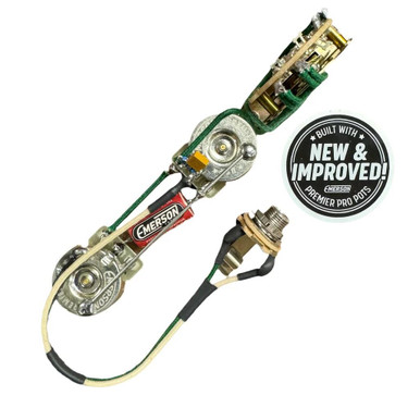 Emerson Custom Thinline Tele 3-Way Prewired Kit - Premier Pro 250k pots ...