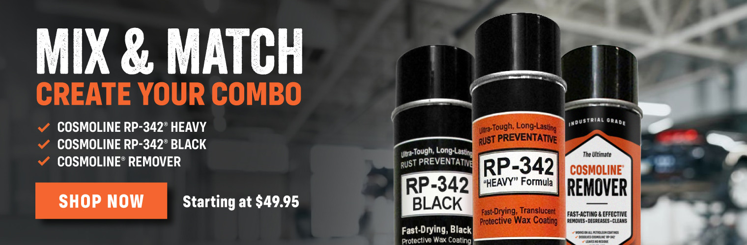 Cosmoline Rust Preventives, RP-342 Military-Grade Sprays & More