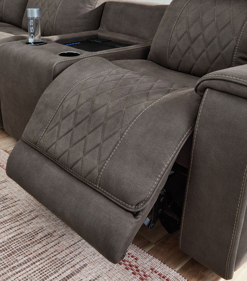 The Hoopster - Raf Zero Wall Power Recliner - Gunmetal sold at Hometown RTO