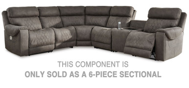 The Hoopster - Raf Zero Wall Power Recliner - Gunmetal sold at Hometown RTO