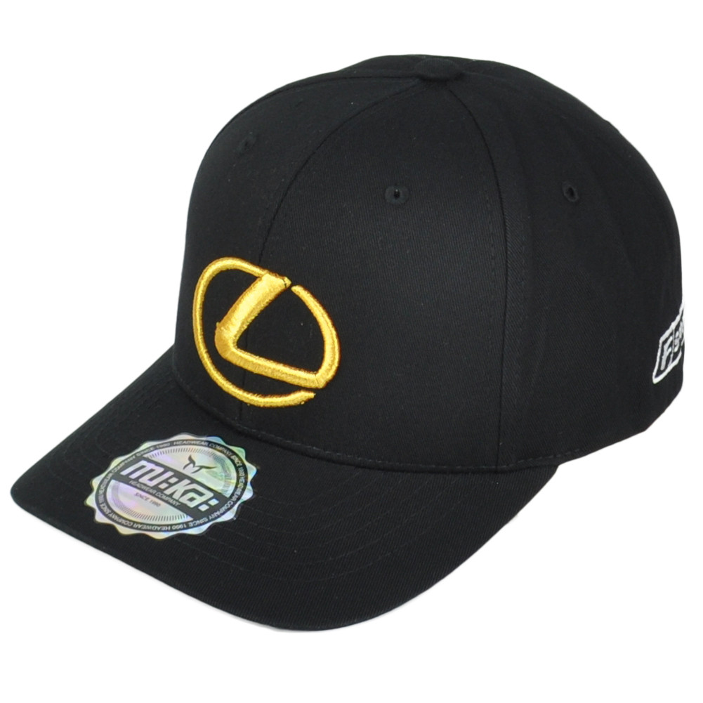 Lexus Racing Cotton Car Automobile Adjustable Black Curved Bill ...