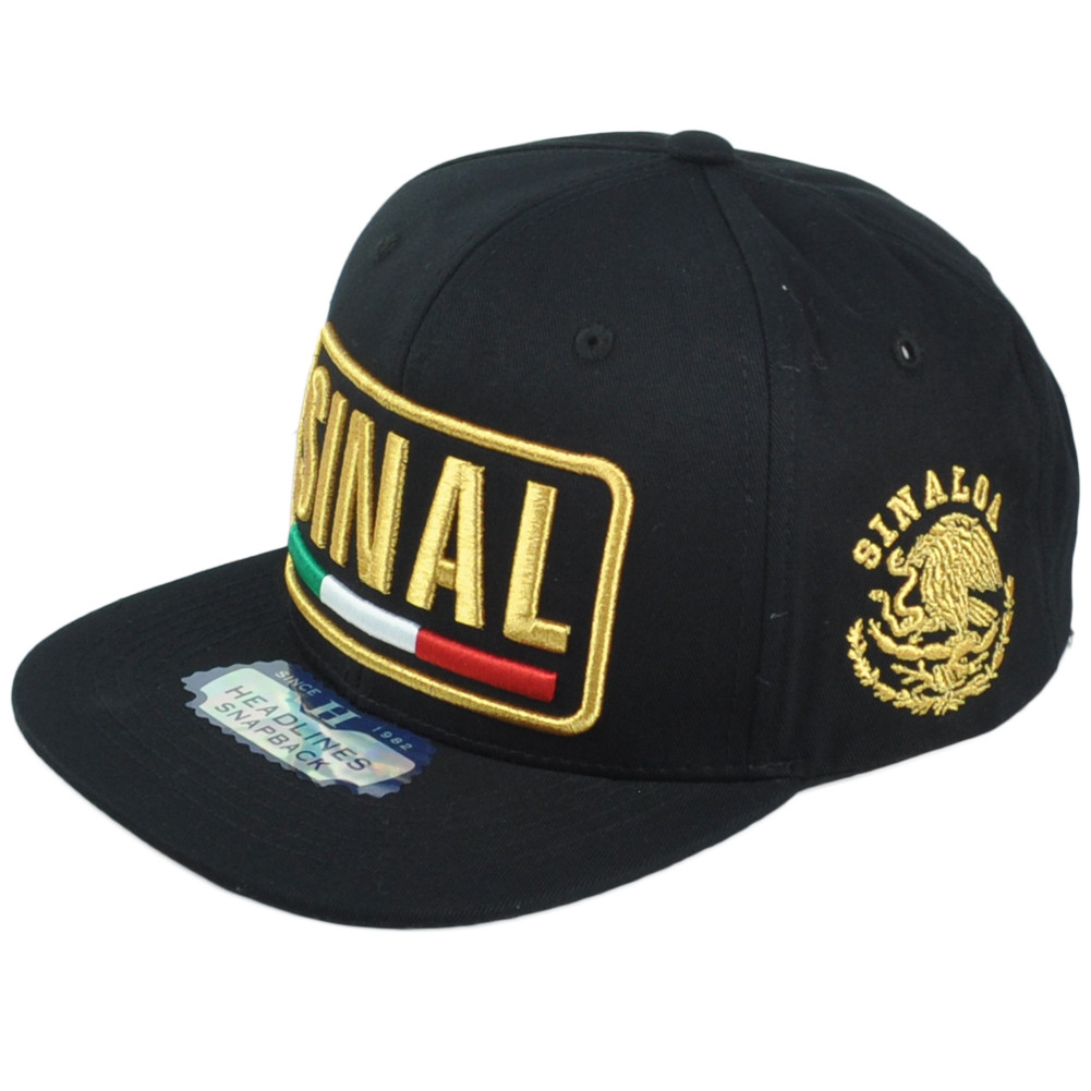 Sinaloa Sinal Mexico State Shield Flag Adjustable Flat Bill Adults ...