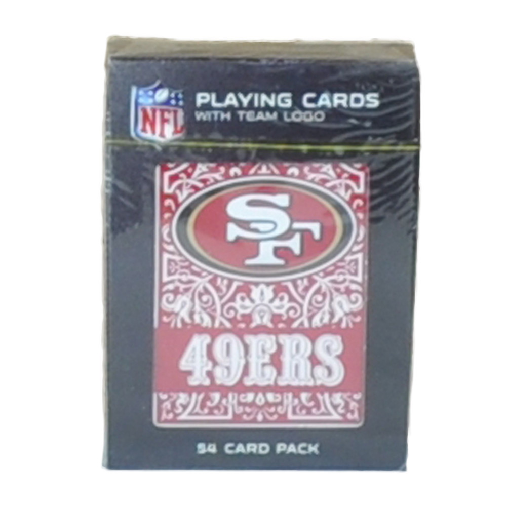 NFL San Francisco 49ers Playing Cards Standard Size 52 Cards Plus 2 ...