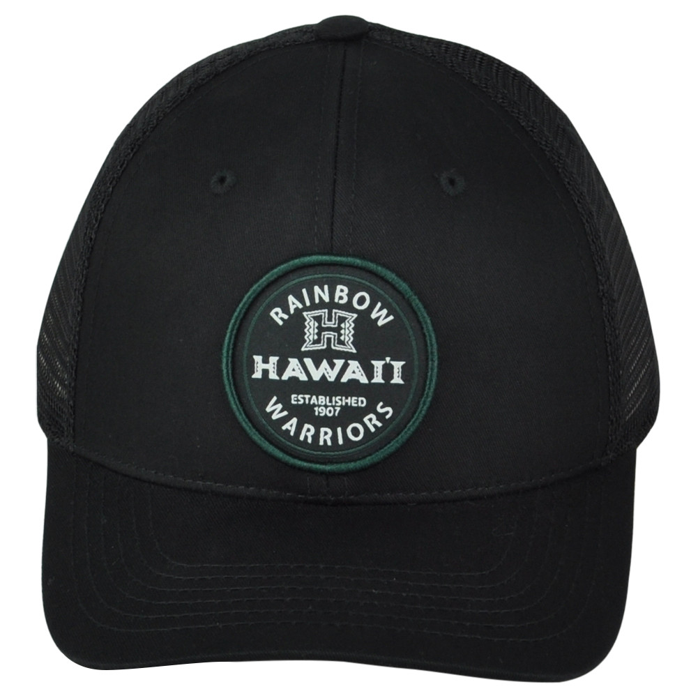 NCAA Captivating Hawaii Warriors Rainbow 1907 Trucker Mesh Snapback Men ...