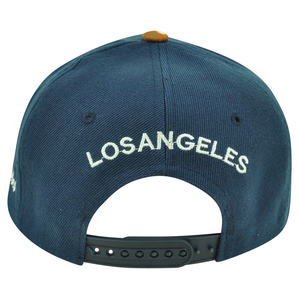 Los Angeles LA Galactic Sublimated Galaxy Flat Bill Snapback Navy Blue ...