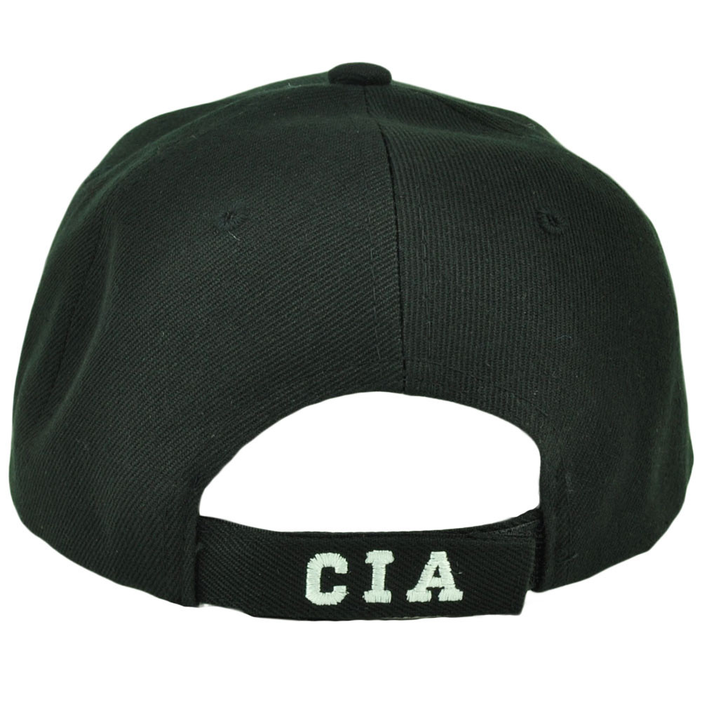 CIA Central Intelligence Agency Crime Law Enforcement Hat Cap Black ...