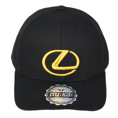 Lexus Racing Cotton Car Automobile Adjustable Black Curved Bill ...