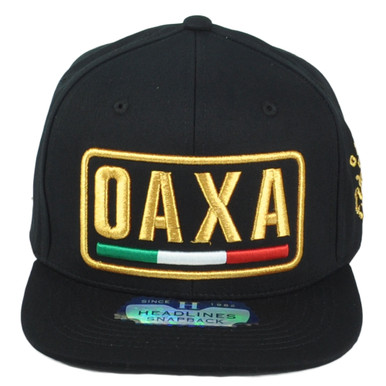 Oaxaca Oaxa Mexico State Shield Flag Adjustable Flat Bill Adult Gorra ...