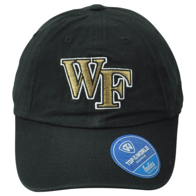 NCAA TOW Wake Forest Demon Deacons Black Adjustable Womens Ladies ...