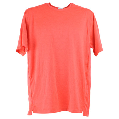 Clementine After Burn Orange Dry Fit Vent Solid Blank Adults Men Tshirt ...