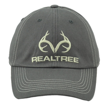 Team Realtree Gray Blank Outdoors Adjustable Curved Bill Men Adults Hat ...