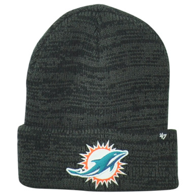 NFL Miami Dolphins '47 Brand Forty Seven Cuffed Knit Beanie Adult ...