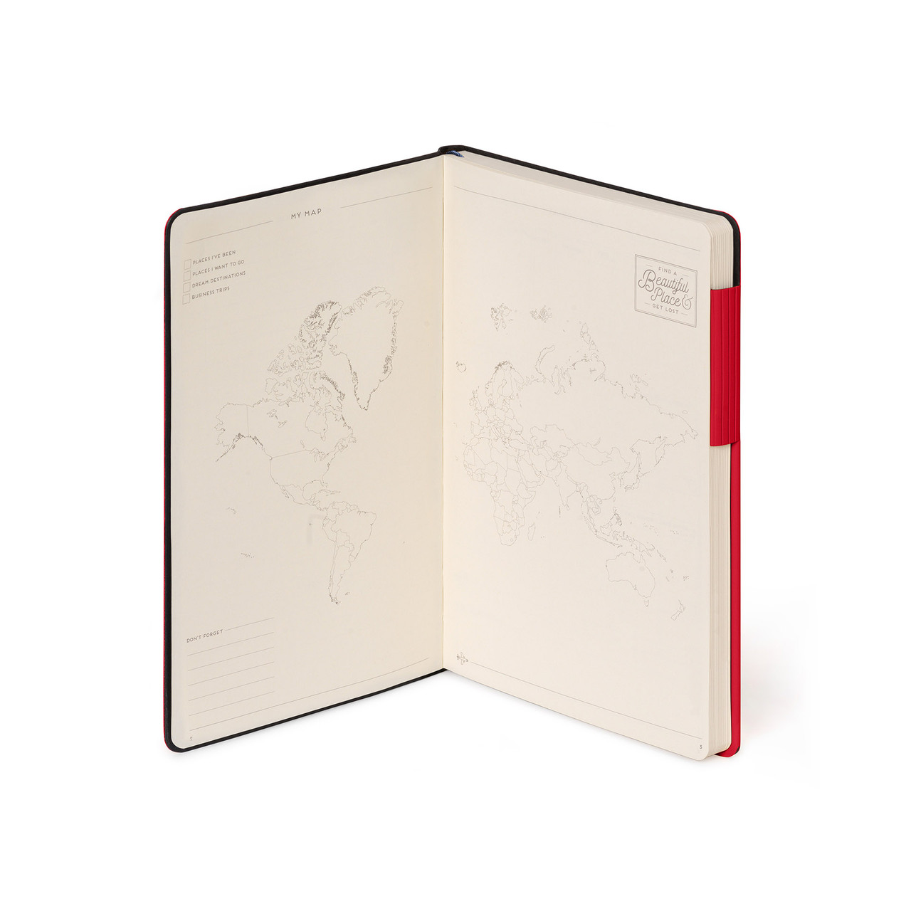 MY NOTEBOOK - MEDIUM LINED BLACK