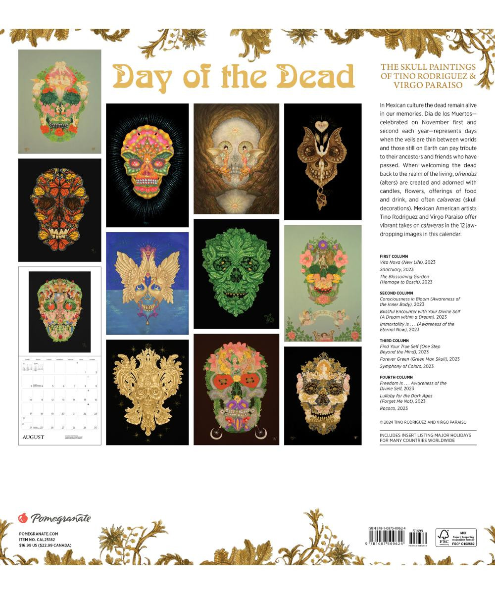 Day of the Dead: The Skull Paintings of Tino Rodriguez and Virgo ...