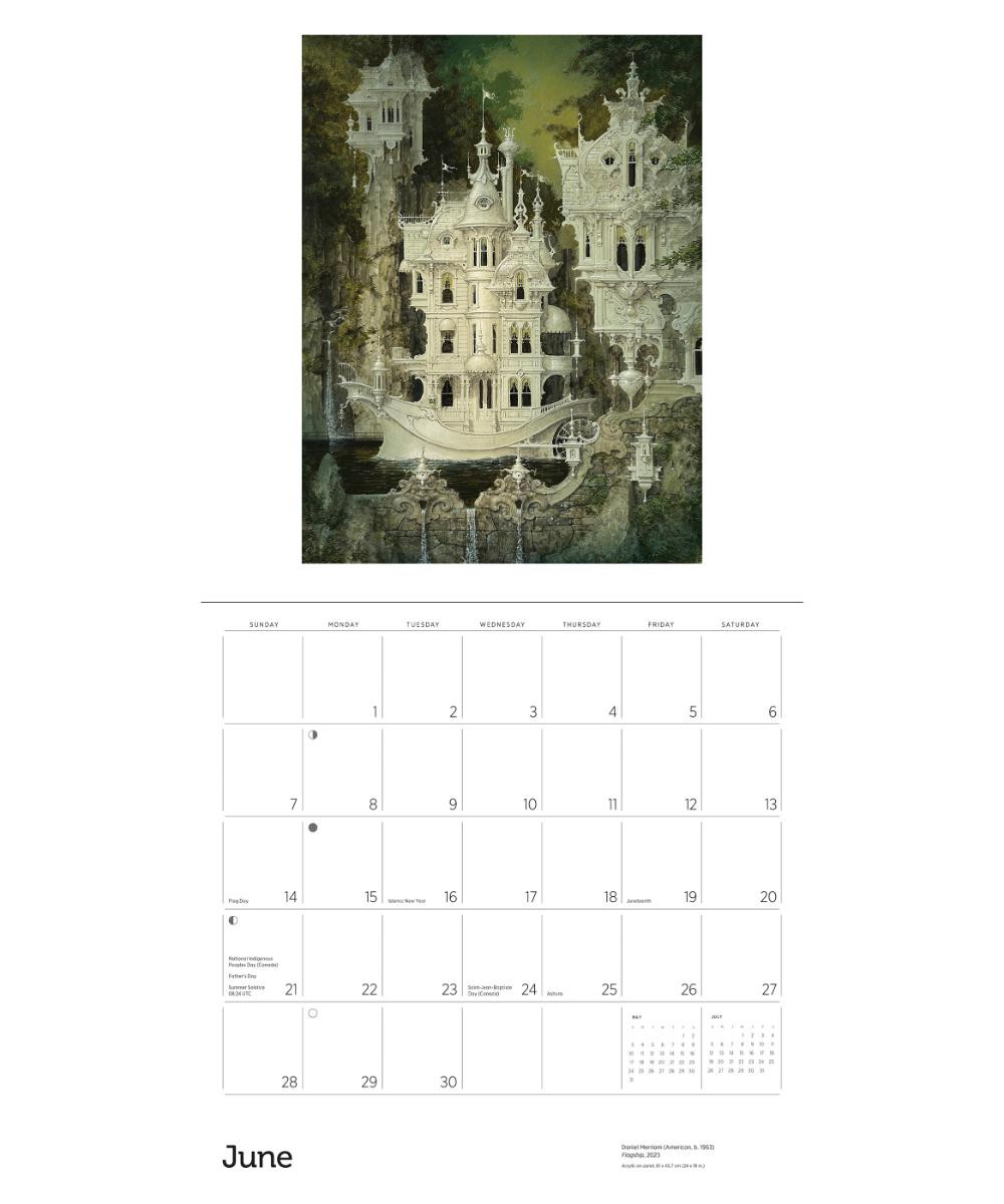 The Art of Daniel Merriam - 2026 Wall Calendar
