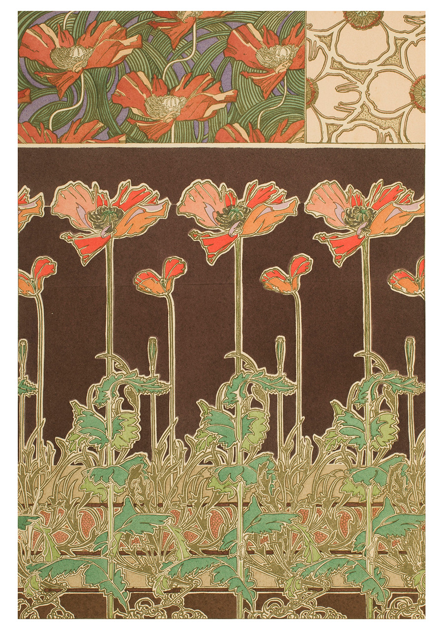 Alphonse Mucha: Decorative Designs Boxed Notecards - Pen Paper Gift