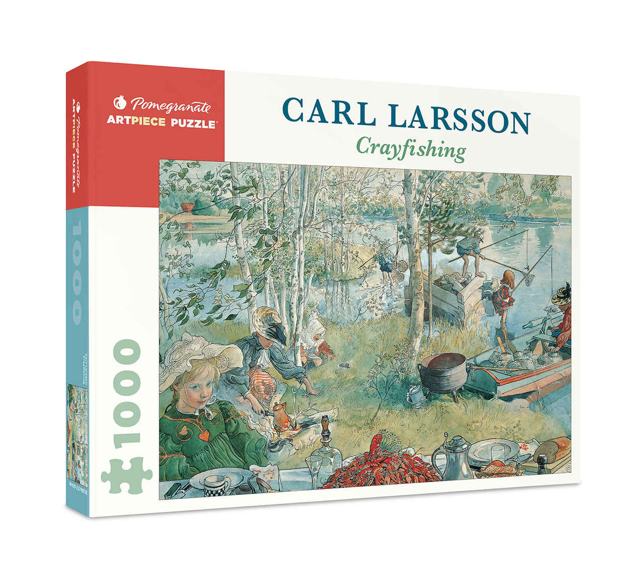 Carl Larsson: Crayfishing 1,000-piece Jigsaw Puzzle - Pen Paper Gift