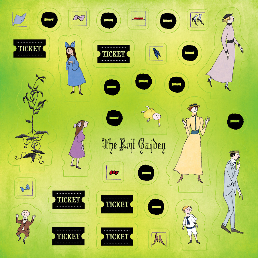 Escape from The Evil Garden: An Edward Gorey Board Game - Pen Paper Gift