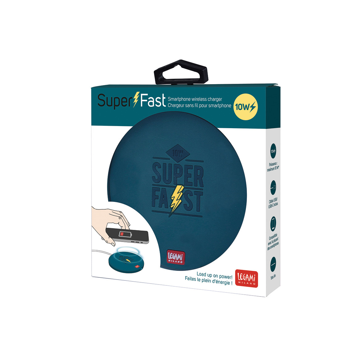 SUPER FAST - WIRELESS CHARGER - AVOCADO - Pack of 3 - Pen Paper Gift