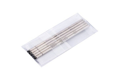 Ballpoint Refills Size D1 - Black - Pack of 5