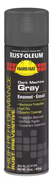 Dark Machine Gray, V2100 System Enamel Aerosol, 15 oz. - No. V2187838 ...