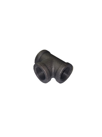 Black Malleable Iron Tee, Class 150, Multiple Sizes - Whitehead ...