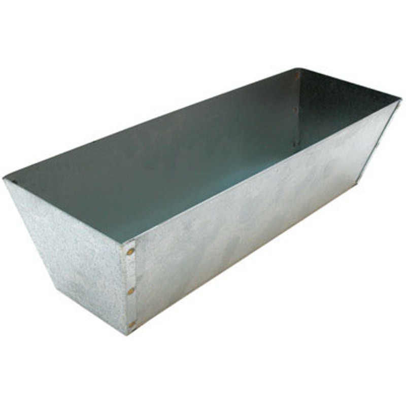 Mud Pan Galvanized Steel 12" - No. 16393 - Whitehead Industrial Hardware