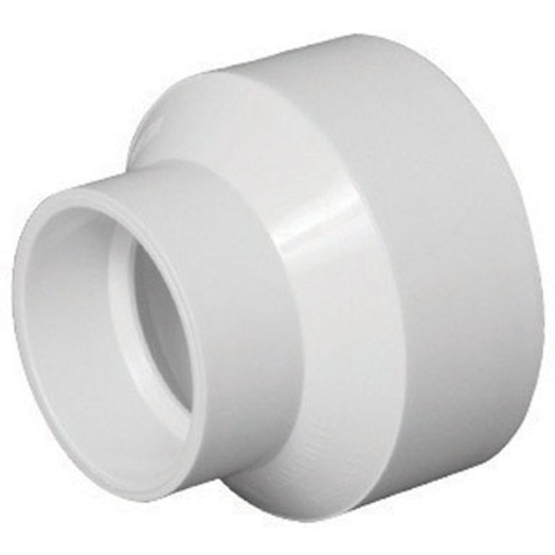 PVC DWV Increaser / Reducer, Multiple Sizes - Whitehead Industrial Hardware