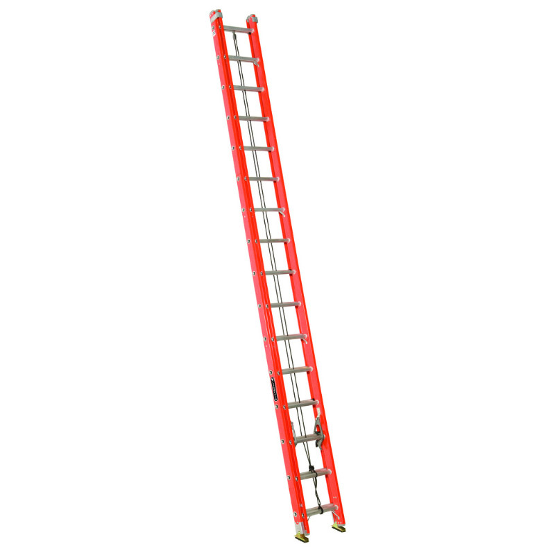 32 ft Fiberglass Extension Ladder, Rating IA, 300 lbs - No. FE3232 ...